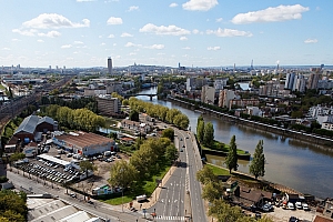 Photo aérienne en Seine Saint Denis